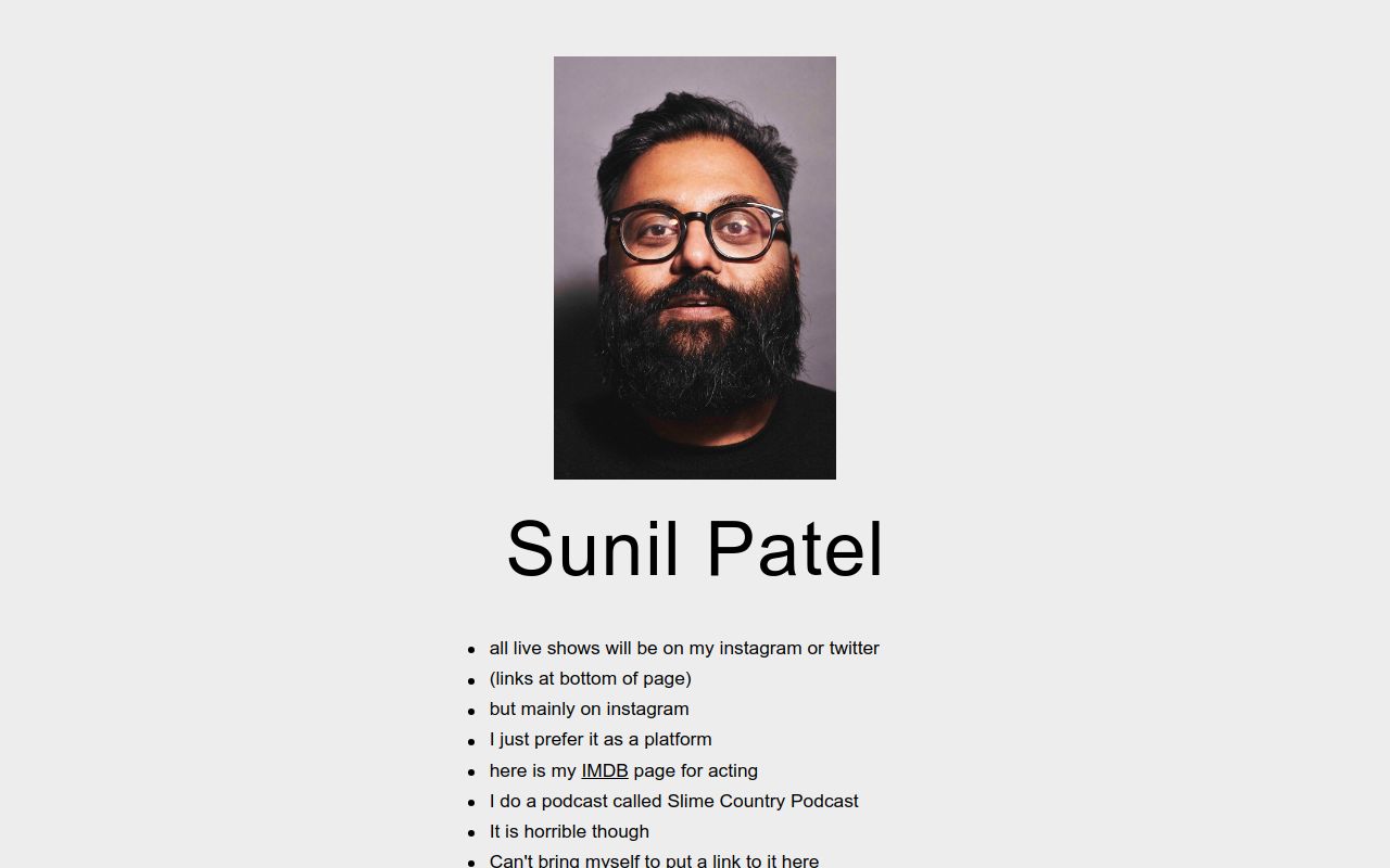Sunil Patel Comedy